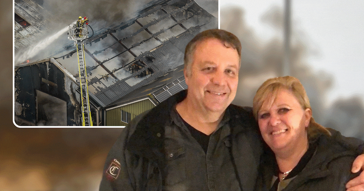 Na verwoestende brand stort Esther volledig in: ‘Ze ligt nu aan de ...