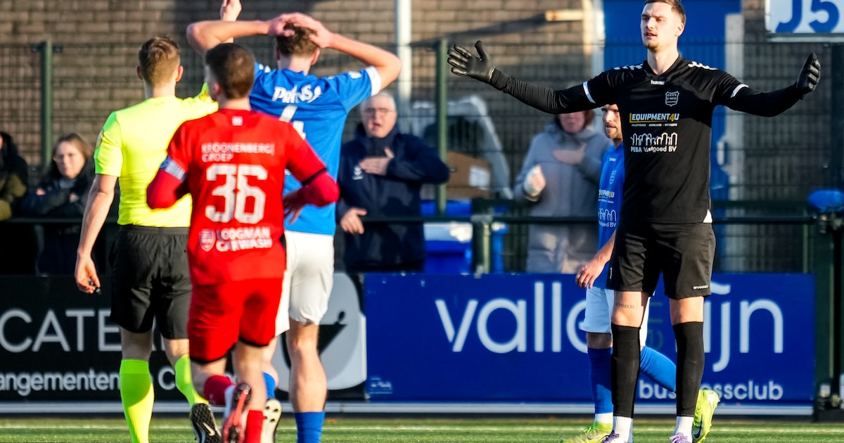 GVVV-doelman mist bekerclash met PSV door rode kaart • Eerste nederlaag ...