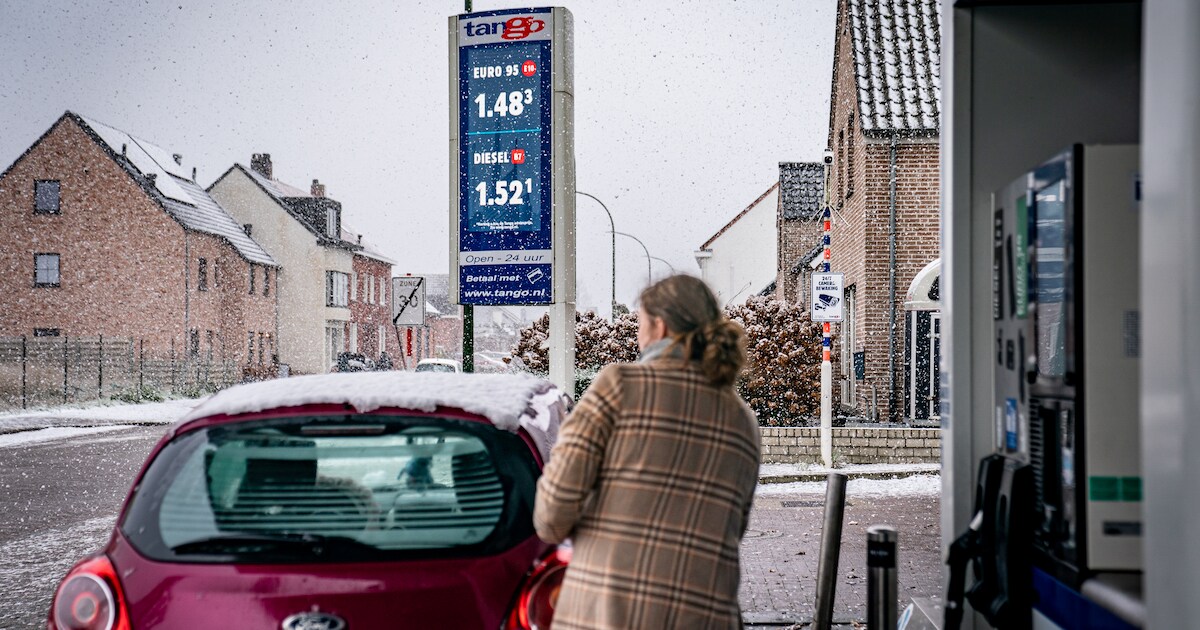 Vlak over de grens loont het nu nog meer, prijsverschil liter benzine ...