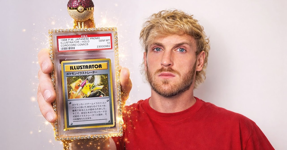 Broer van Jake Paul veilt zijn zeldzame Pokémonkaart die hij ooit kocht ...
