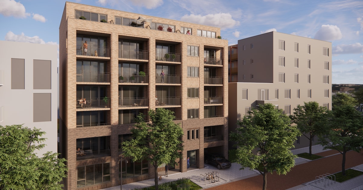 Bouw nieuw appartementencomplex voor Tuinstraat die wel wat opknap kan ...