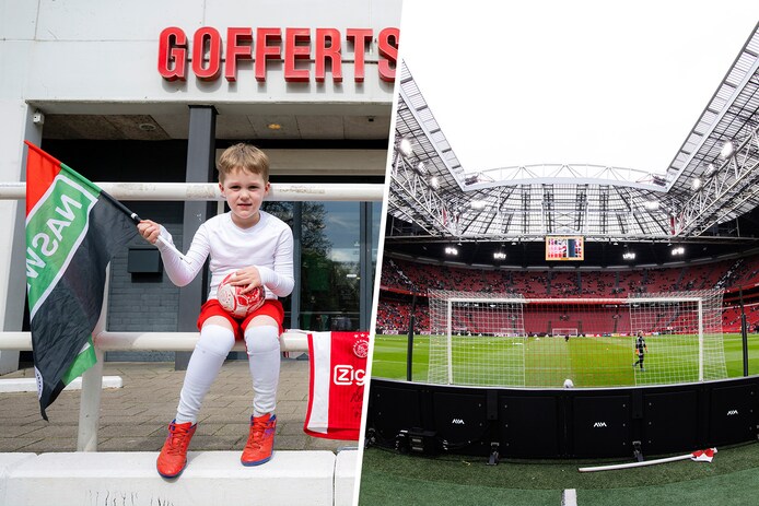Voetbalfan Julian (5) krijgt enorme steun na zijn verhaal in de krant ...