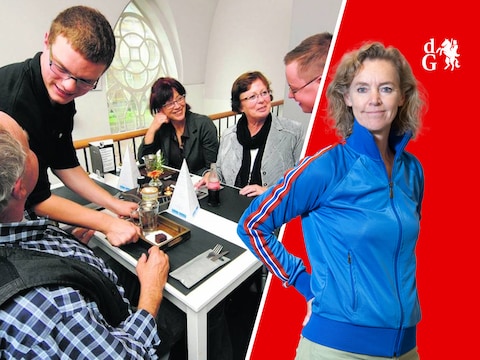Ik zat tussen de mensen die ik vreesde en het voelde als thuiskomen ...