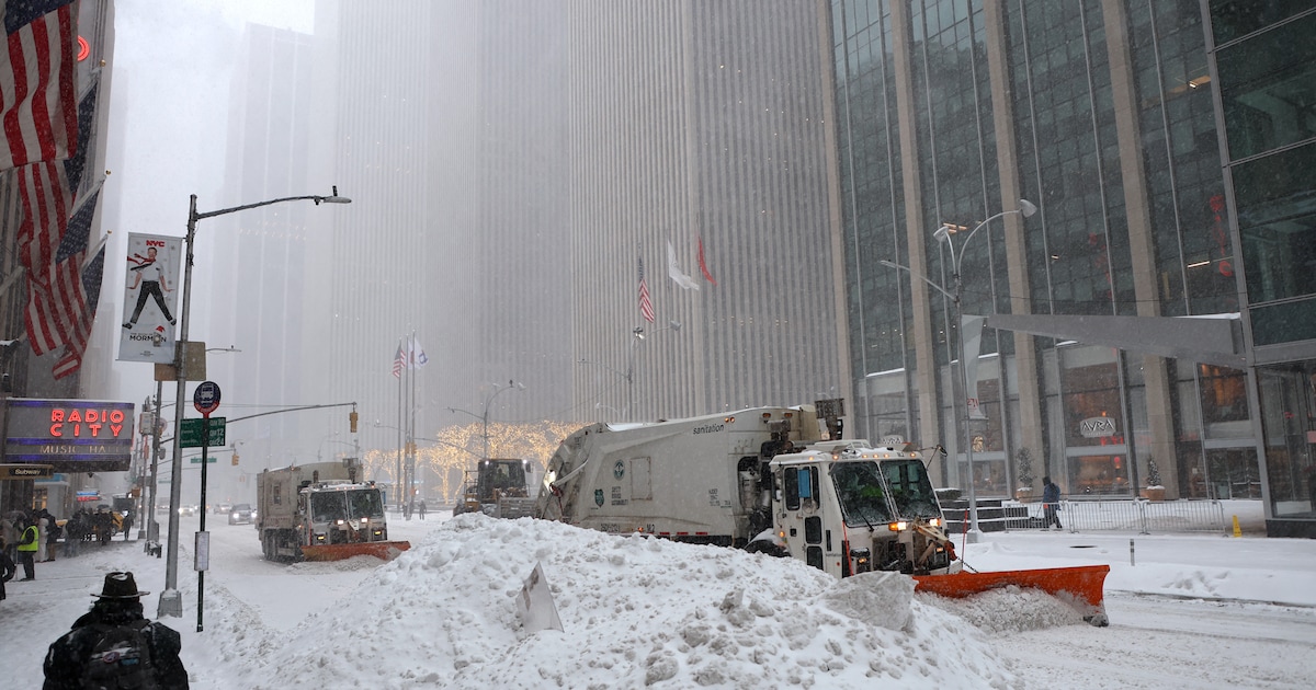 ‘Snowpocalypse’ teistert oosten VS: kouderecords verbroken, al zeker 14 ...