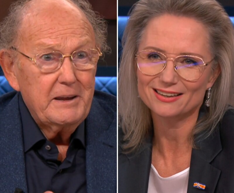 Felle discussie tussen Joop van den Ende en NPO-tegenstander Fleur ...