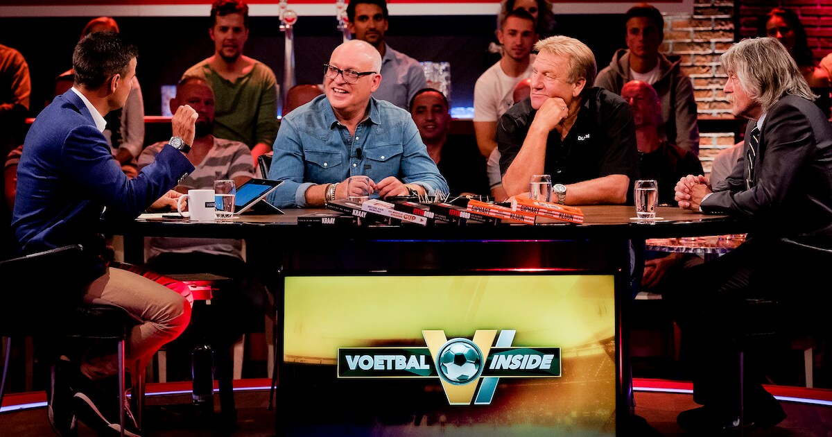 Zomerse talkshow vertrekkend Voetbal Inside-trio zorgt voor ...