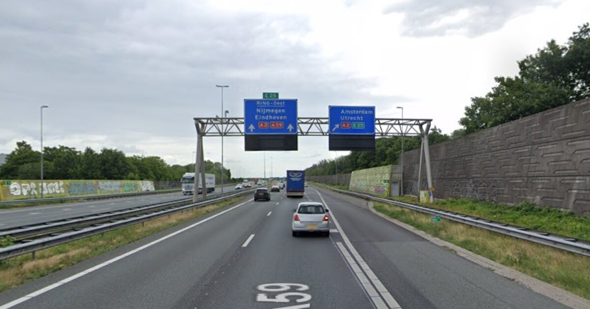 Gevaarlijke verkeerssituatie op A59 blijft bestaan: Rijkswaterstaat ...