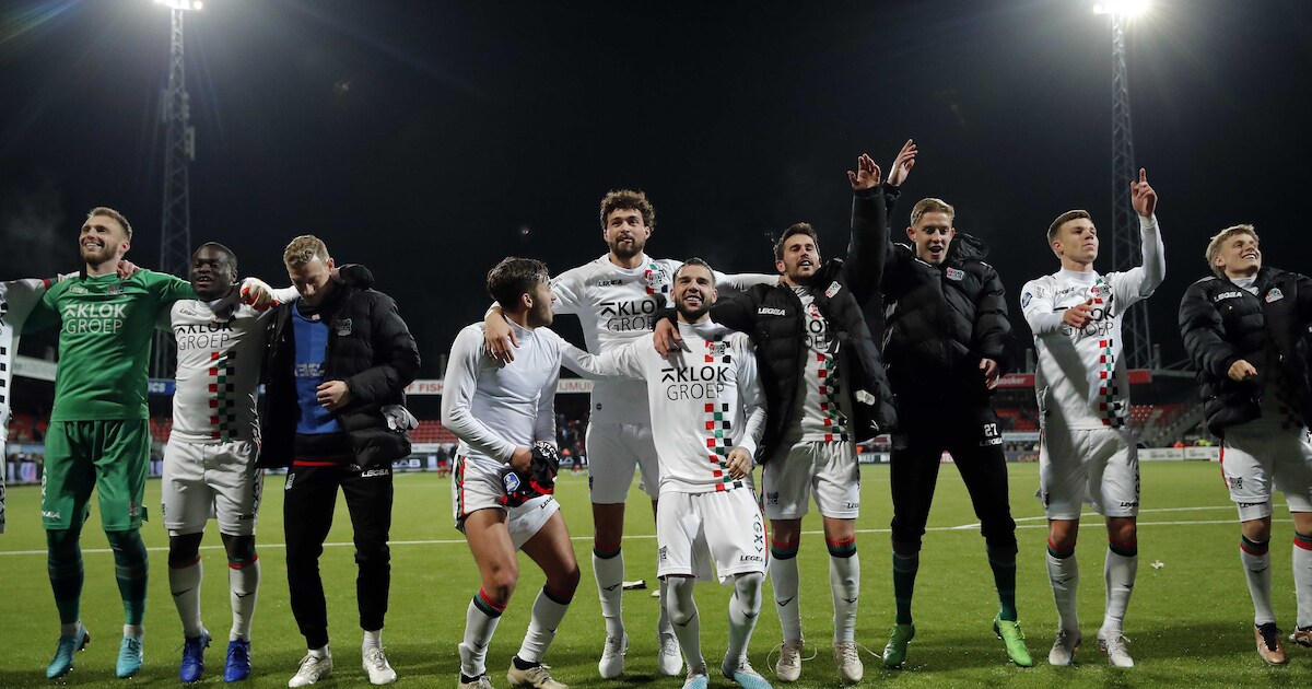 NEC voorkomt dat gemor aanzwelt, maar is qua voetbal nog wel een stukje ...