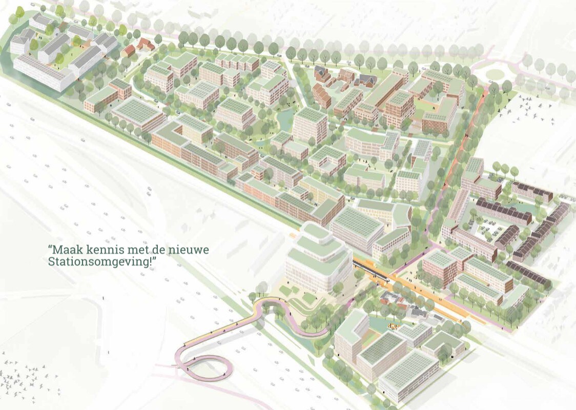 Plan voor flats met negen verdiepingen: blijft de sfeer in nieuwe wijk ...