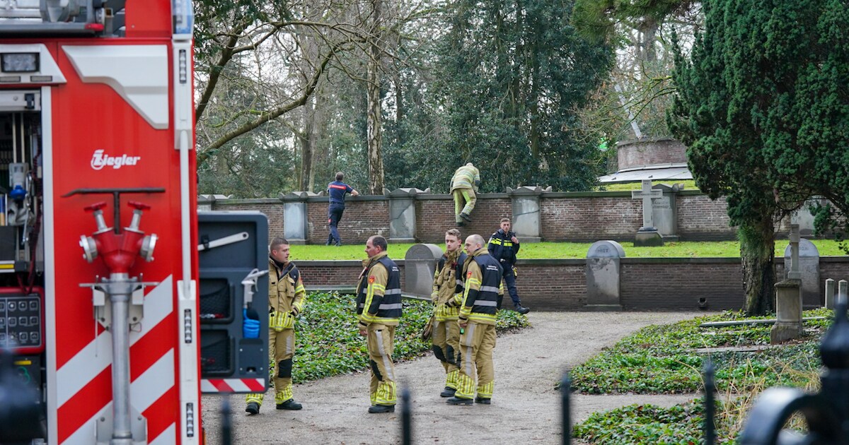 Vrouw valt in metersdiepe put op begraafplaats in Utrecht en wordt ...