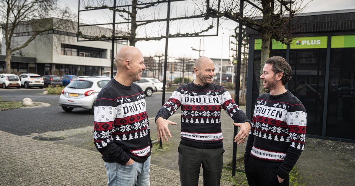 Foute kersttrui brengt Drutenaren samen én brengt geld in het laatje ...