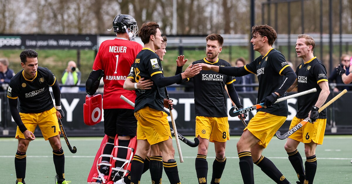 HC Den Bosch op drempel van de play-offs: ‘Dit mogen we niet meer ...