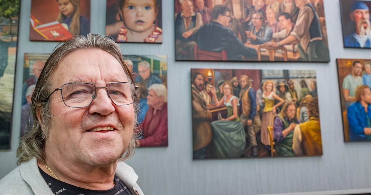 Van autolak naar acrylverf, Bert Verweijen uit Mill houdt van kunst en ...