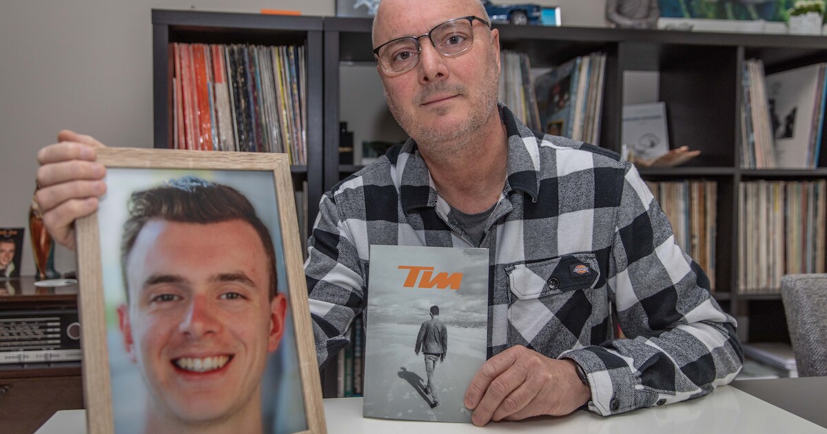 Willem-Jan zette het verdriet over zijn overleden zoon Tim op papier ...