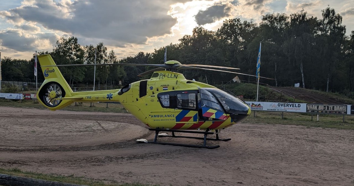 Ernstig ongeluk op motorcrossbaan, traumahelikopter landt op de baan | 112 nieuws Bronckhorst ...