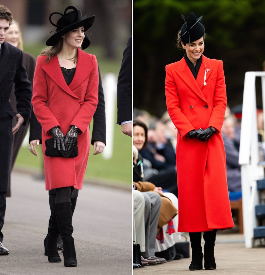 Waarom had Catherine een diamanten prei op haar jas gespeld? | Foto ...