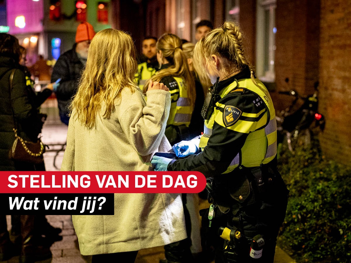 Stelling | Preventief fouilleren maakt Enschede veiliger | Foto ...
