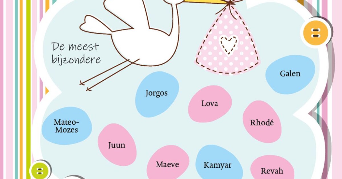 Julia en Liv, Lucas en Levi: dé Betuwse babynamen | Regio | De ...