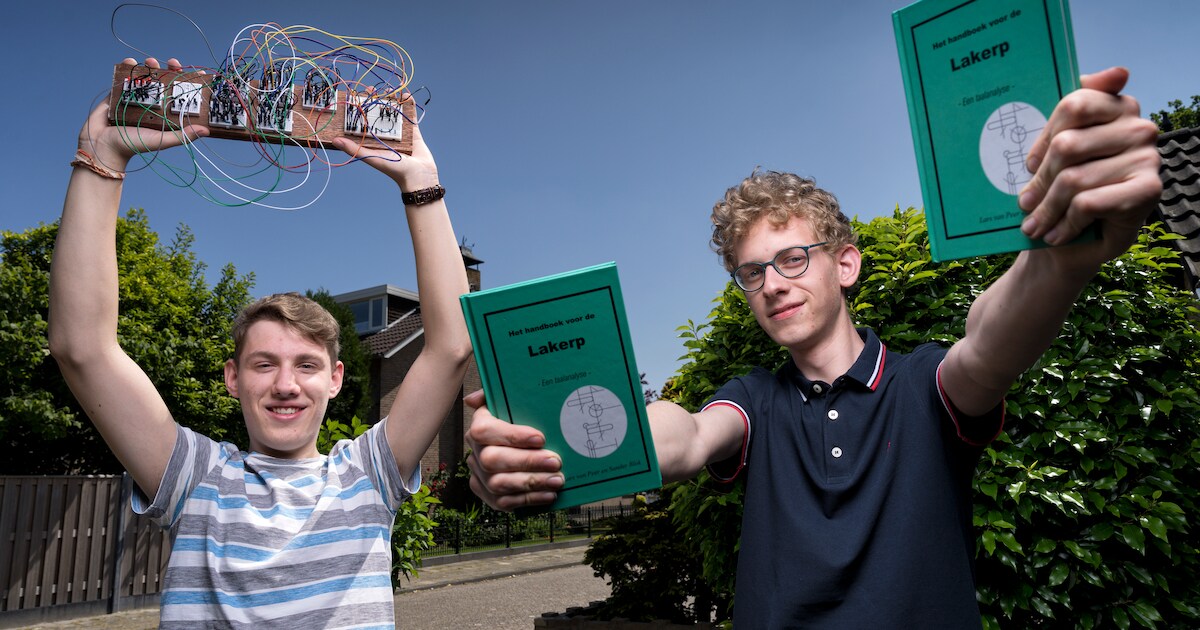 Sander en Lars uit Sprang-Capelle bedenken eigen taal: 'Alles is anders ...