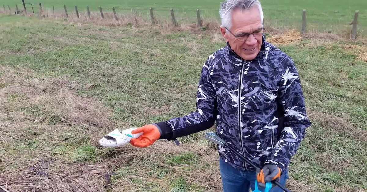 'Polderstofzuiger' Jan Meeuwsen raapt steeds meer zwerfvuil op | Betuwe ...