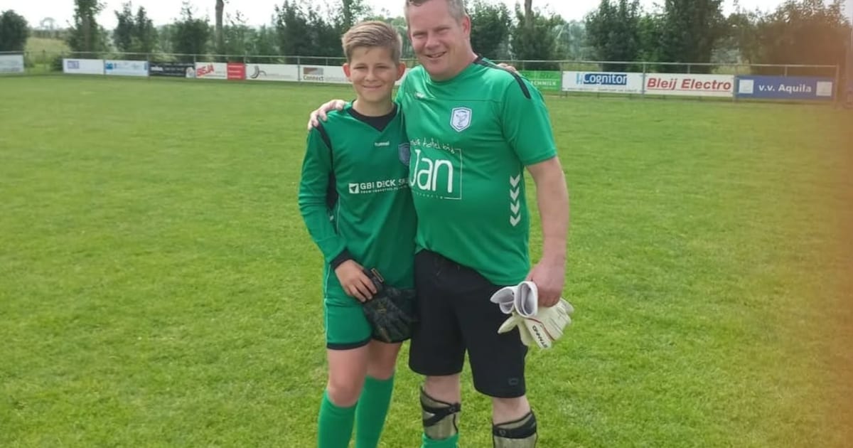 Tijdens zijn afscheidsdienst wordt Rob (48) geëerd op de plek waar hij ...