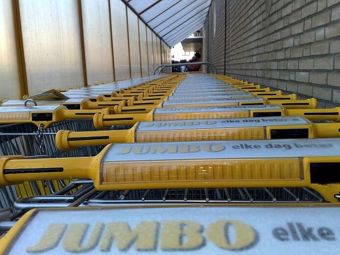 Jumbo Winssen haalt overkapping karretjes weg | Wijchen/Beuningen ...