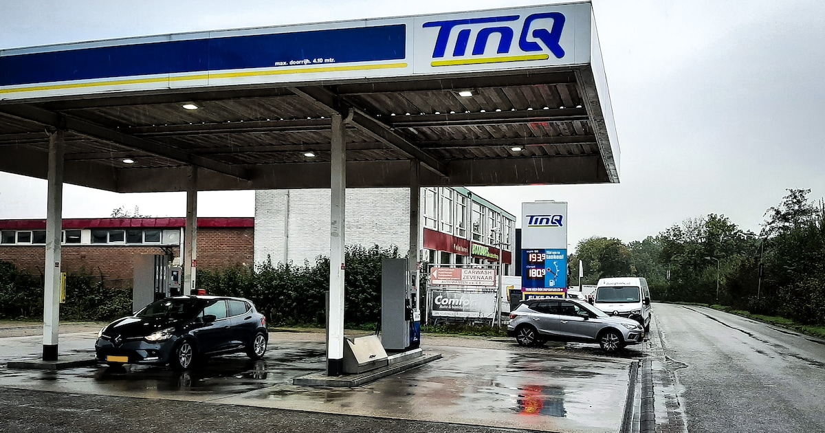 Een uur lang spotgoedkoop tanken voor iets meer dan een euro per liter ...
