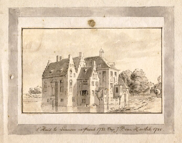 Prent van kasteel Leeuwen opgeduikeld | Maas en Waal | gelderlander.nl