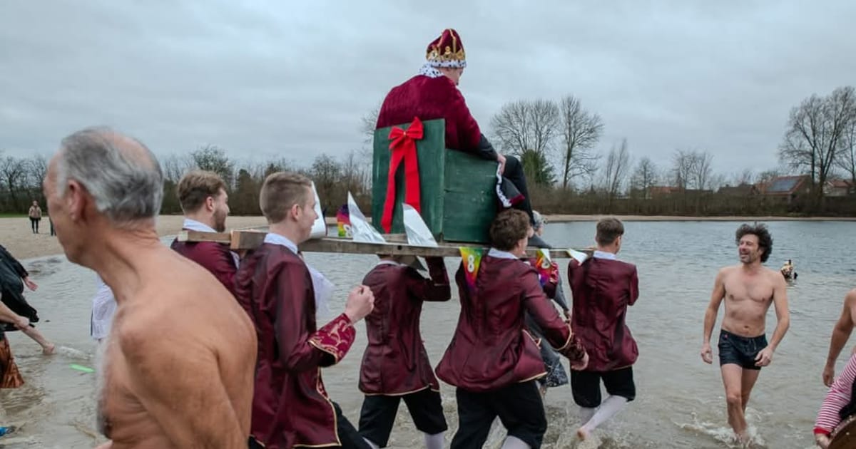 Nieuwjaarsduik Walburgen in Gendt | Lingewaard | De Gelderlander.nl