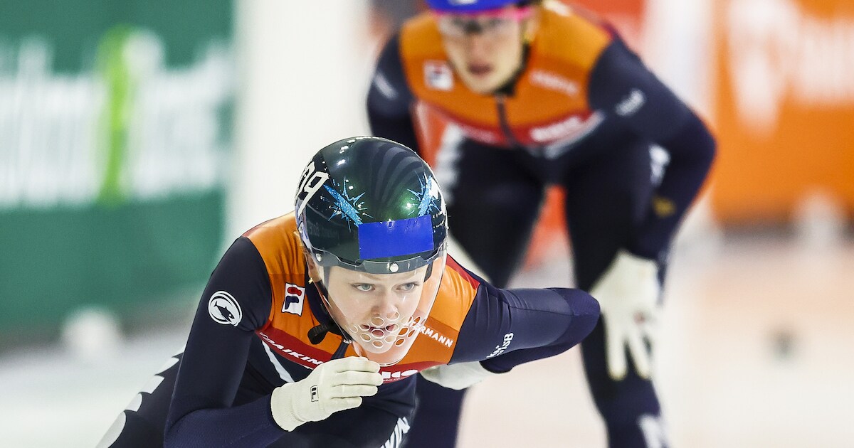 Is de ‘Velzeboer-helm’ de toekomst voor de schaatssport? ‘Voor zulk ...