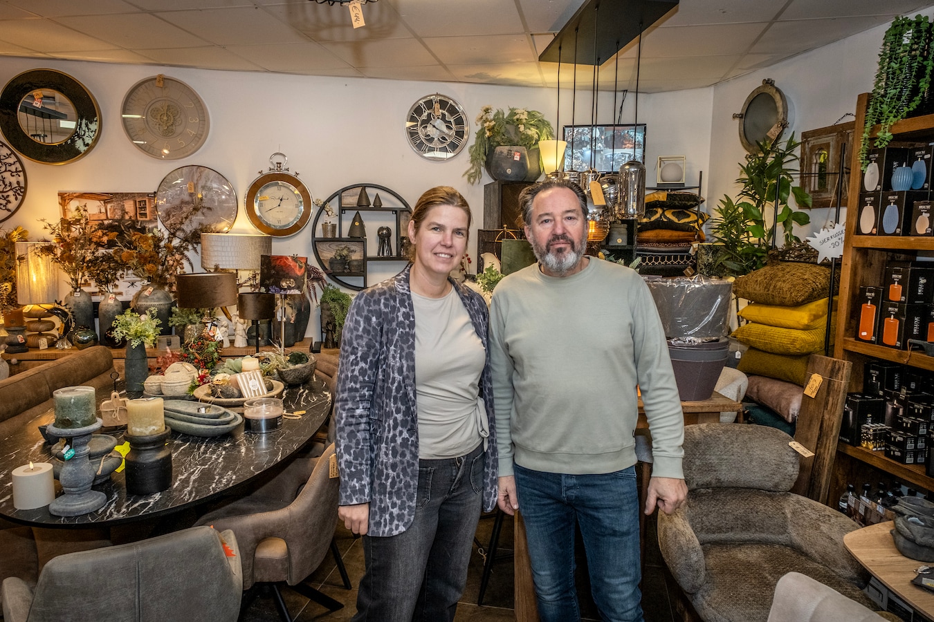 Woonwinkel van Petra (44) en Edward (54) liep zo goed dat ze de stekker ...