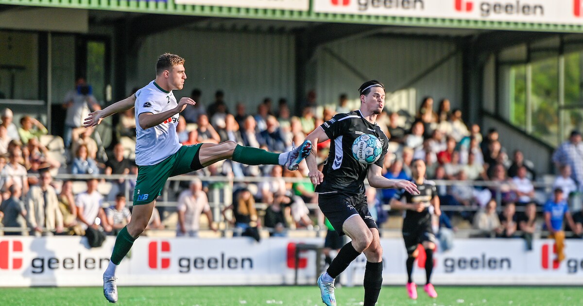 GVVV met één been in tweede ronde van nacompetitie na zege op Groene Ster (0-2): ‘Tweede helft ...