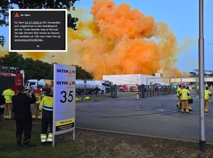 Ongeval met gevaarlijke stoffen bij Campina-fabriek Borculo; explosie ...