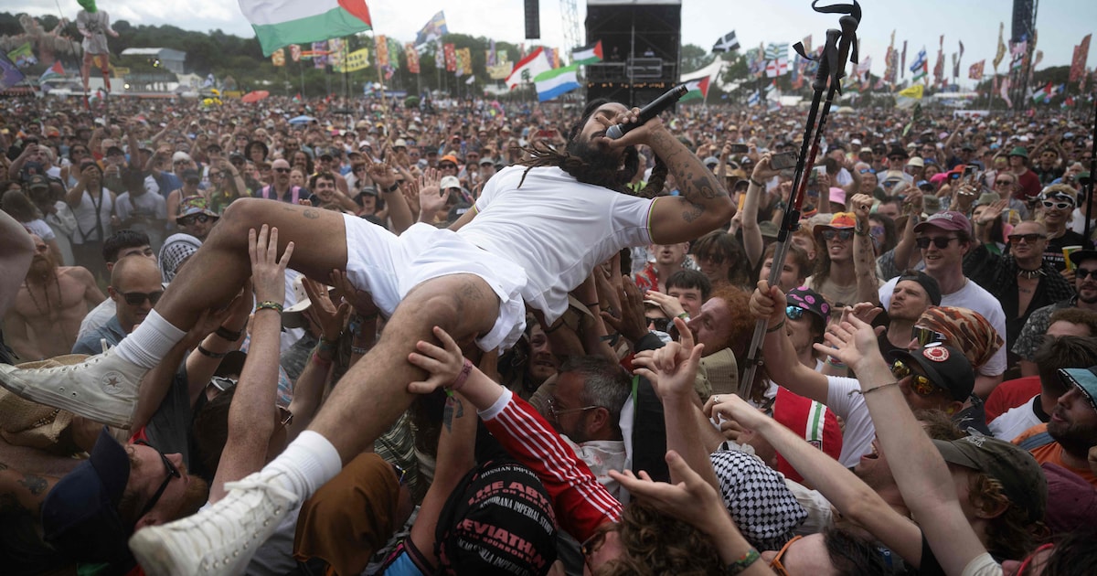 De punkers van Bob Vylan brengen zichzelf in problemen met uitspraken ...