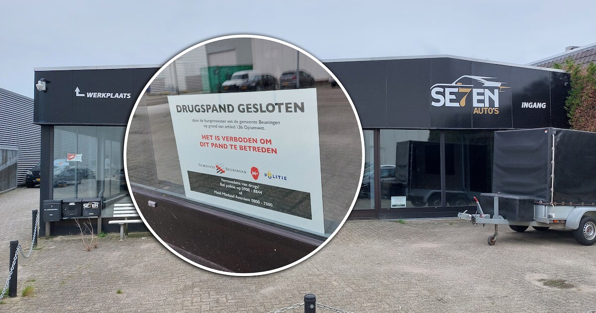 Drugs ontdekt in autoshowroom, John gaat eronder gebukt: ‘Ik woon hier ...