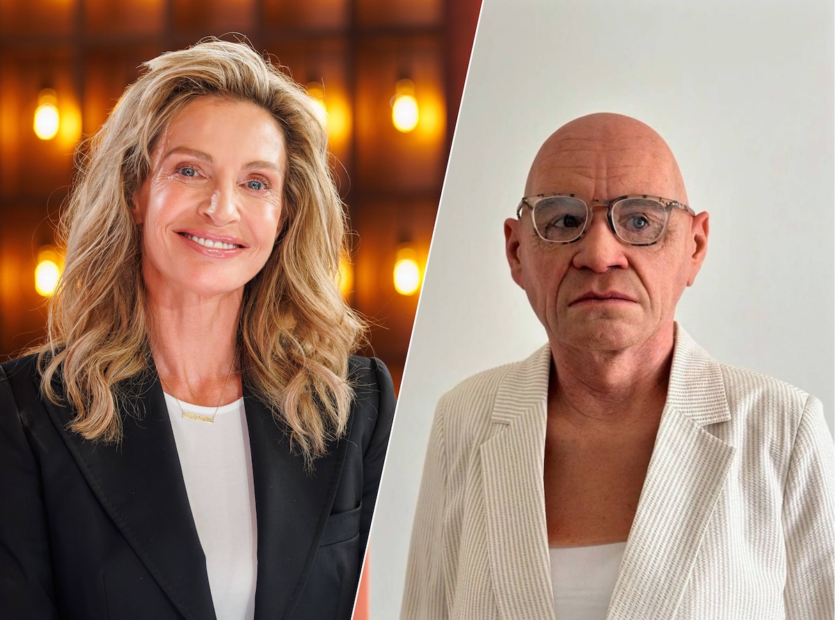 Kale kop, brede neus: de verbluffende vermomming van Astrid Holleeder, maar zweet en jeuk zijn ...