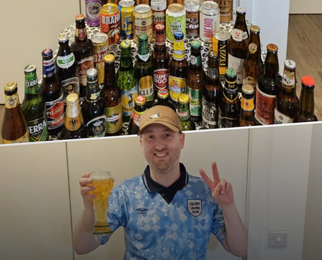 Proost! Engelse fan koopt biertje uit alle 48 WK-landen (en drinkt ze ...