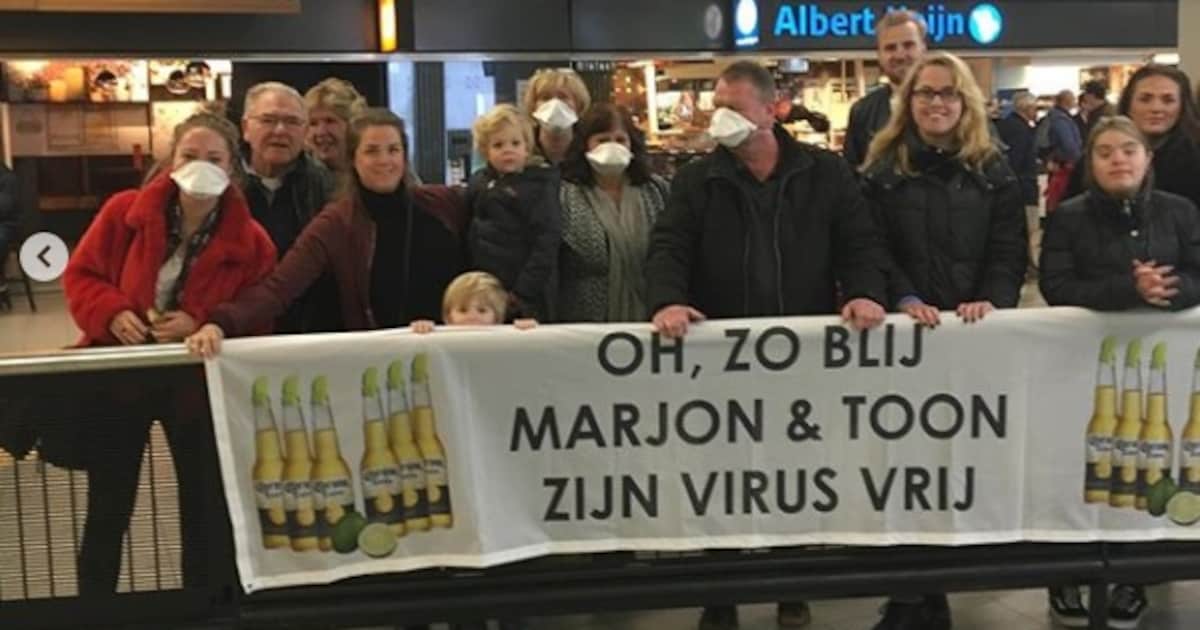 Toon en Marjon uit Corona-quarantaine en terug in Nederland: ‘We waren ...