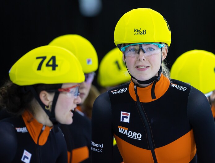 Gioya (24) schaatst na botbreuken eindelijk weer zonder pijn: ‘In het ...