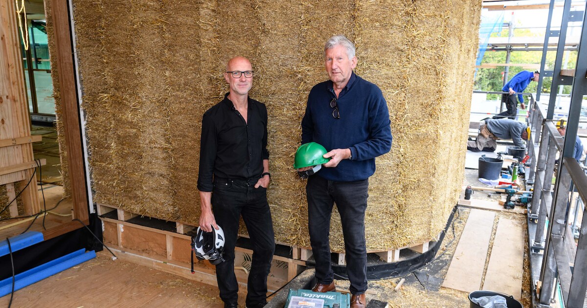 Eerste huurwoningen van stro staan volgend jaar in de Achterhoek ...
