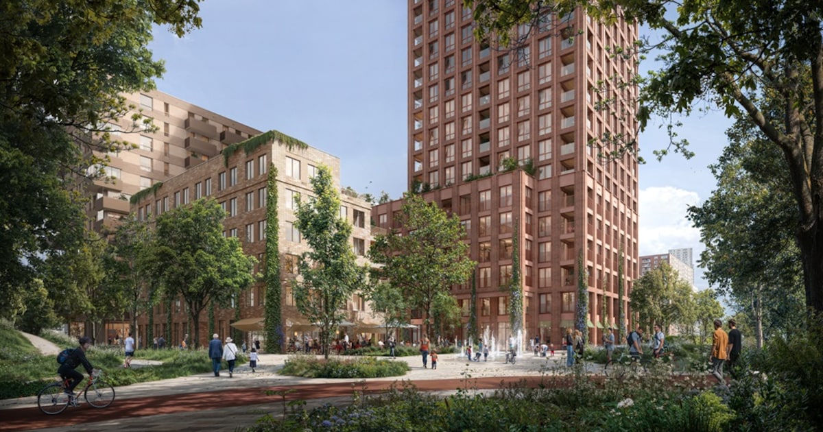 Nieuwe woningen rondom station Goffert: zo gaat het eruit zien ...