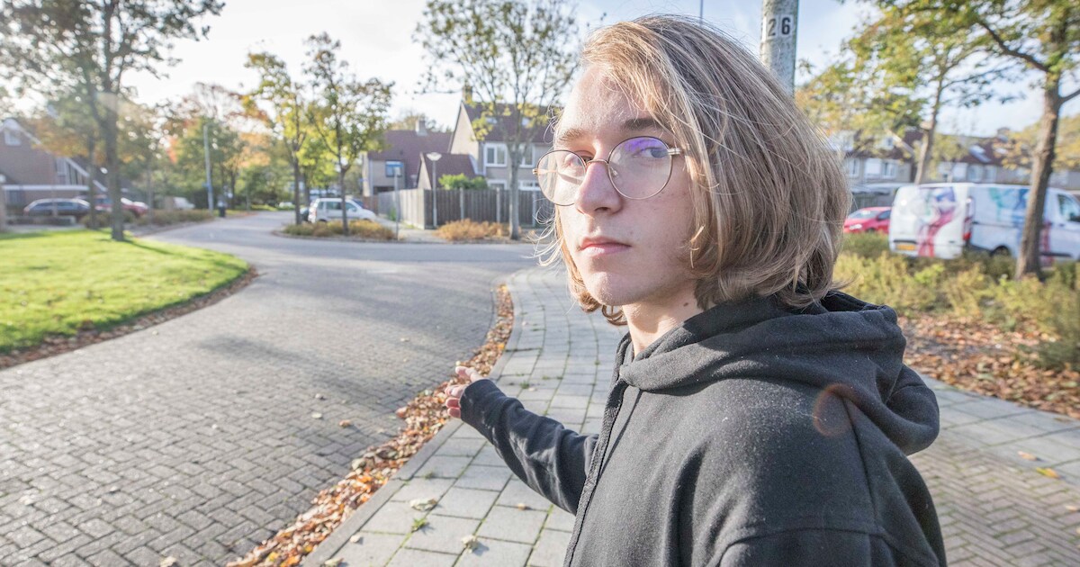 Indy (15) werd van zijn fiets gereden, maar de automobilist reed door ...
