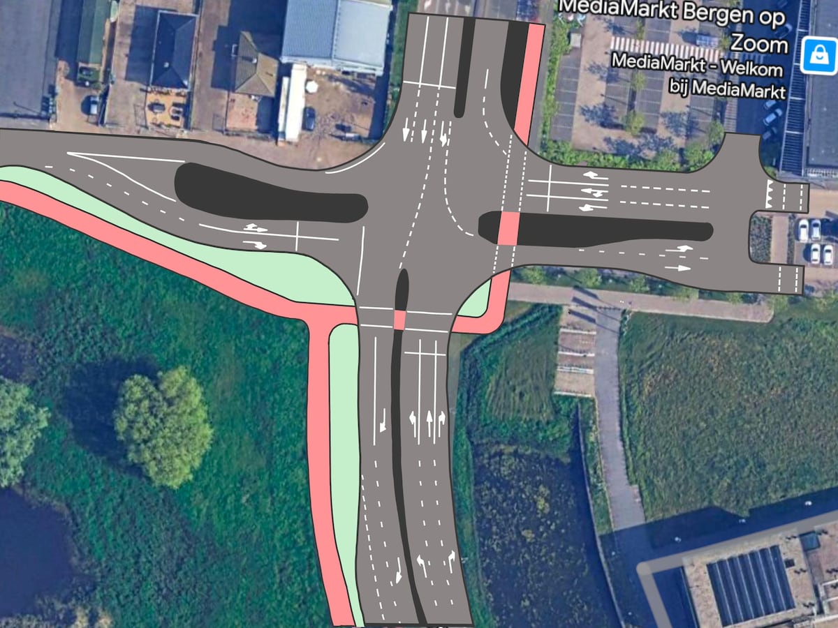 Reconstructie kruispunt Calandweg- Markiezaatsweg voor meer veiligheid ...