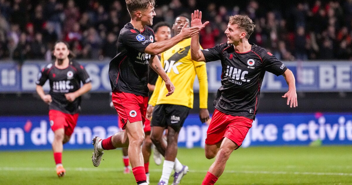 Excelsior pakt cadeautje van NAC-nieuwkomer met alle liefde uit en wint degradatieduel | Voetbal ...