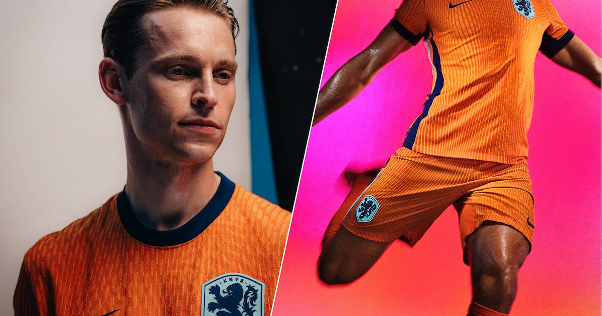 Nieuwe shirt Nederlands elftal gepresenteerd: Oranje volledig in oranje ...