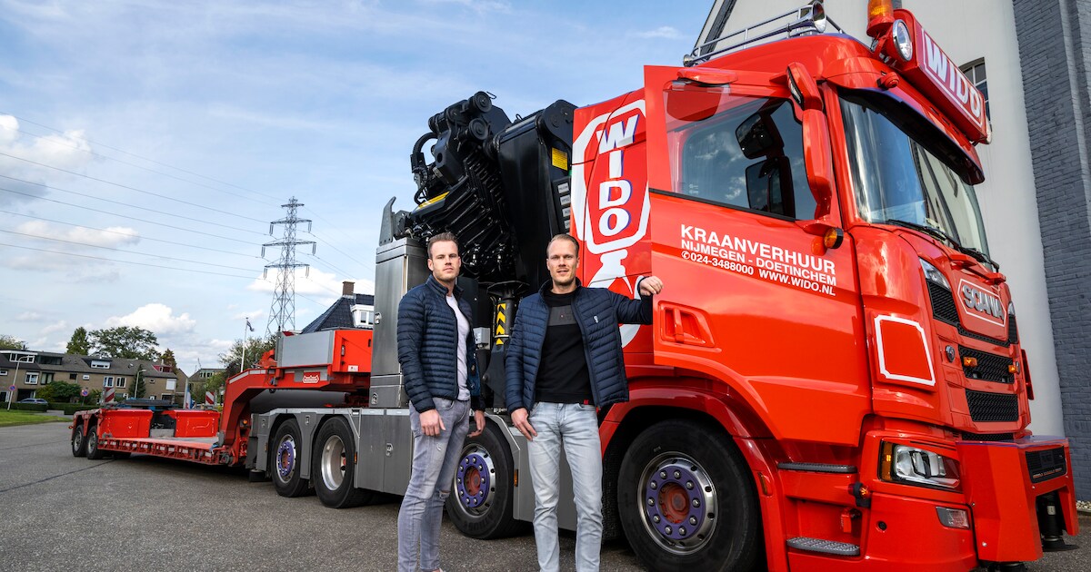 Jan en Henk leveren met WIDO kranen in alle soorten en maten, en gaan ...