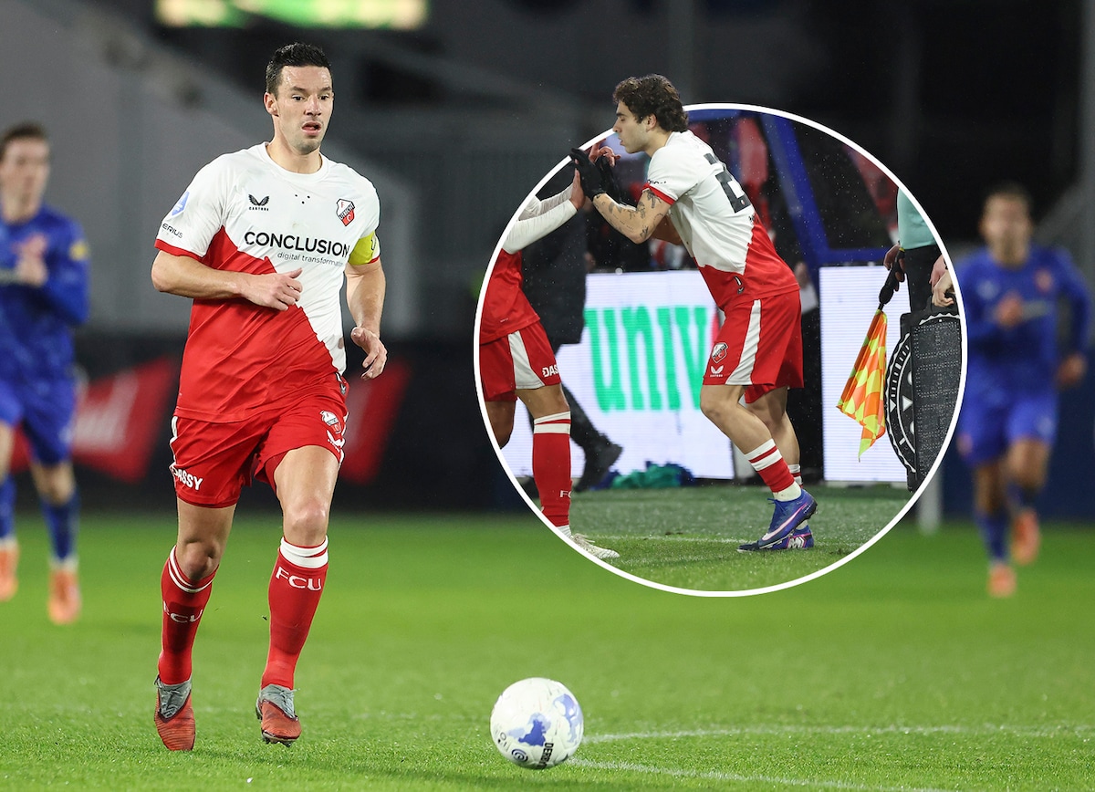 Nick Viergever keihard voor teamgenoot bij FC Utrecht: ‘Ik kan er met ...
