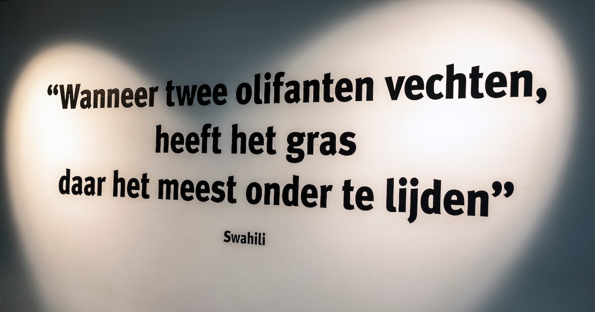 Moet het Afrika Museum verplicht openblijven? Als je gaat scheiden ...