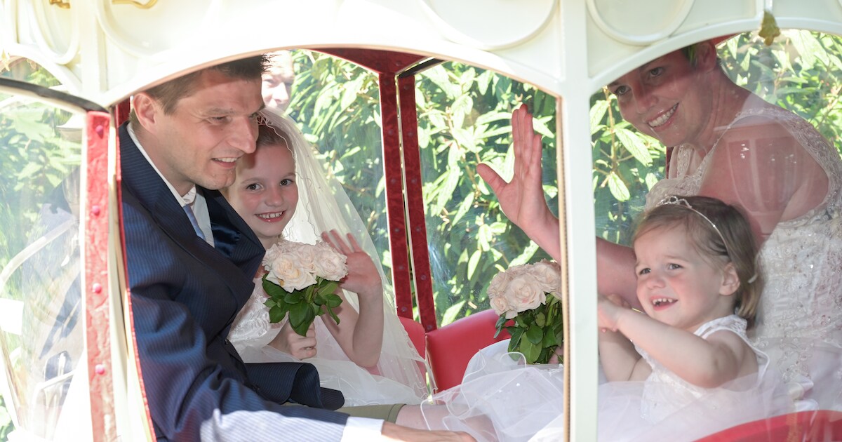 Niet papa, maar Fleur trouwt met mama: 7-jarige hoeft even een dag niet ...
