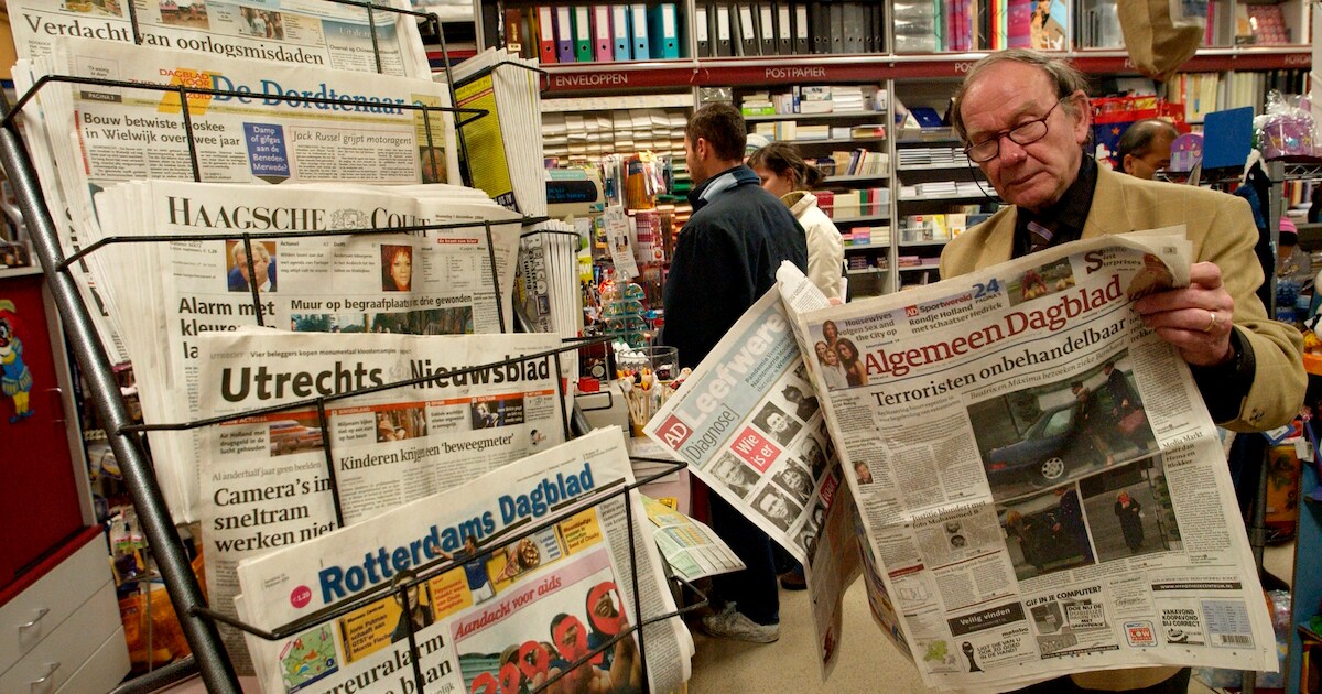 Online de krant consumeren heeft grote voordelen; toch vrees ik het ...